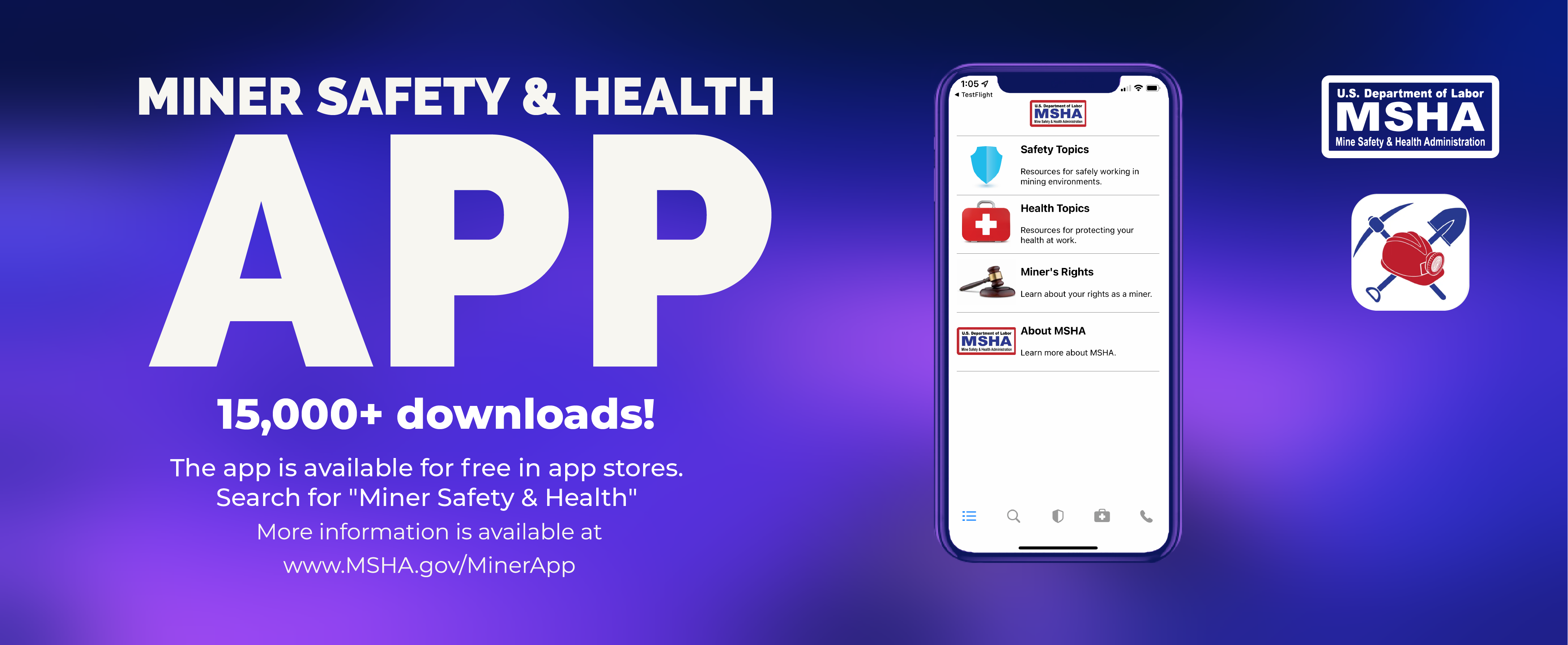 Miner Safety & Health Application | Mine Safety and Health Administration (MSHA)
